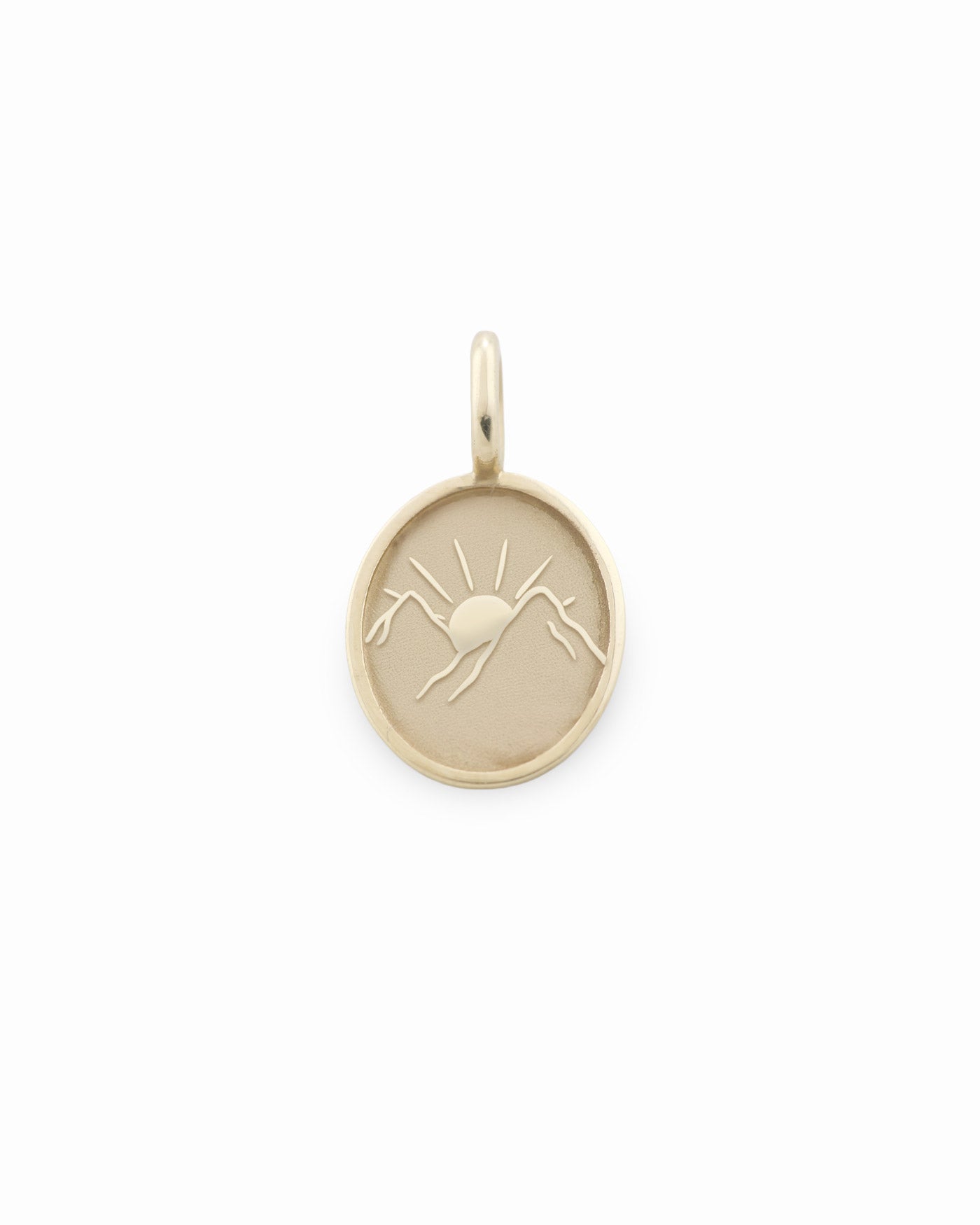 Storyteller Mountain Pendant | Jas Gold